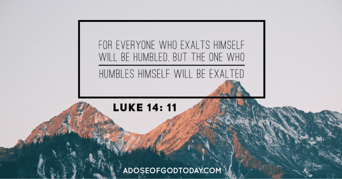 Places of Honor and Self-Entitlement – A DOSE OF GOD TODAY